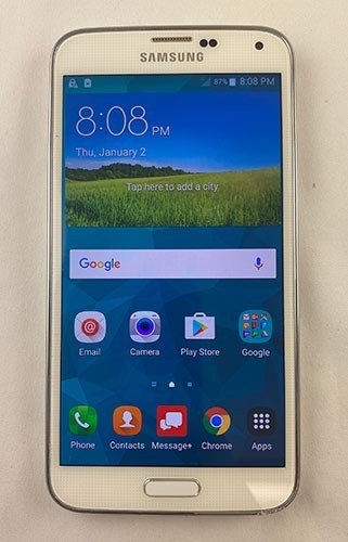 Samsung SM-G900V Galaxy S5 Verizon/Unlocked Phone GOOD (White) | eBay