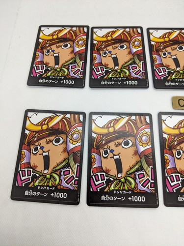 10 Cards DON!! Card Shogun Chopper PROMO Saikyo Jump Japanese ONE PIECE ...