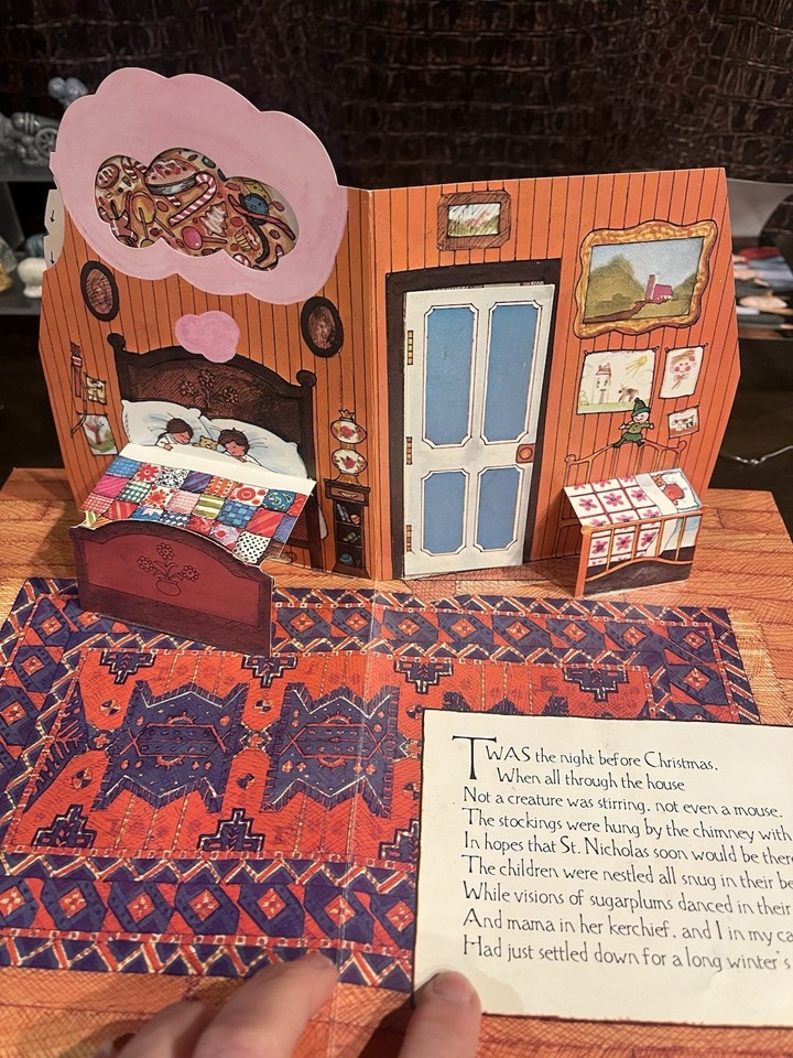 Vintage Hallmark Pop-Up Book: The Night Before Christmas by Clement ...