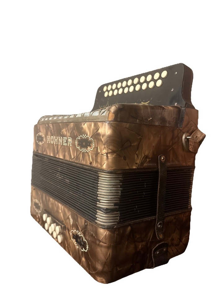 Hohner Vintage Two Row Diatonic Button Accordion | eBay