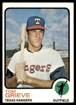 1973 Topps Tom Grieve #579 Texas Rangers | eBay