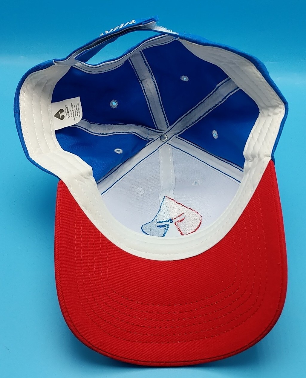 CARNIVAL PLAYERS CLUB hat red white blue adjustable c… - Gem