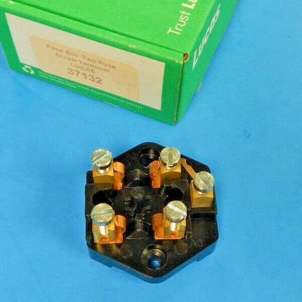 New Lucas Fuse Box for MGA XK 140-150 TR2 TR3 MG TD MG TF Made In UK | eBay