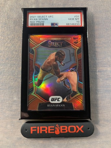 2021 Panini Select UFC - Concourse Ryan Spann #31 Red Prizm /99 (RC ...