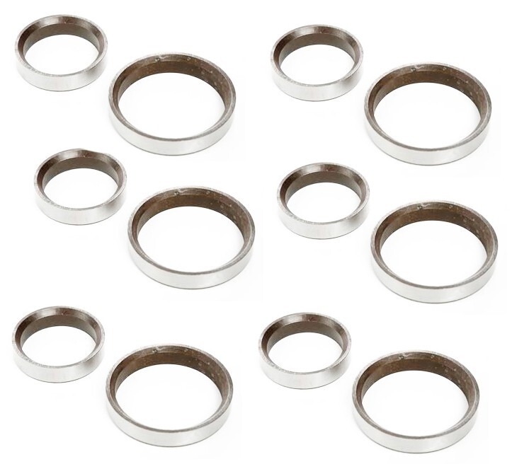 VALVE Seats Inserts Intake+Exhaust Set/12 1965-1971 Buick+Jeep 225 V6 ...