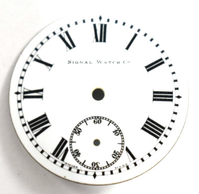 Vintage Swiss Made Signal Watch Co 29mm Enamel Watch Dial lot.aw | eBay