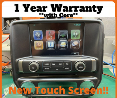 16 - 19 GMC Sierra Chevrolet Silverado OEM NEW Touch Screen Multi Media ...