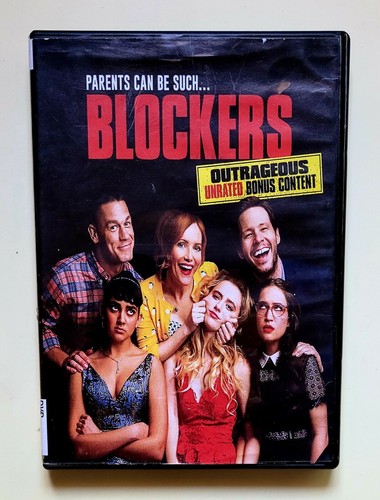 Blockers DVD John Cena Leslie Mann Ike Barinholtz 2017 R Comedy Free ...