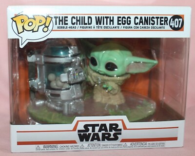 Funko Pop Star Wars the Mandalorian The Child W/ Egg Canister Vinyl ...