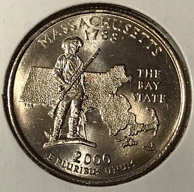 2000 P Massachusetts State Quarter - High Grade | eBay