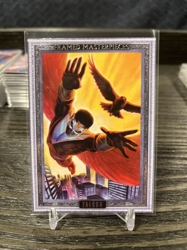 2024 Marvel Masterpieces Grego Falcon Framed Masterpieces Silver /10 | eBay