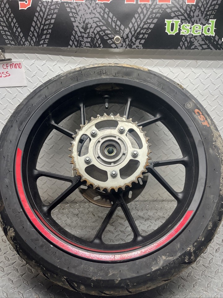 22 CFMoto 300NK Rear Wheel Rim STRAIGHT 17X3.75 | eBay