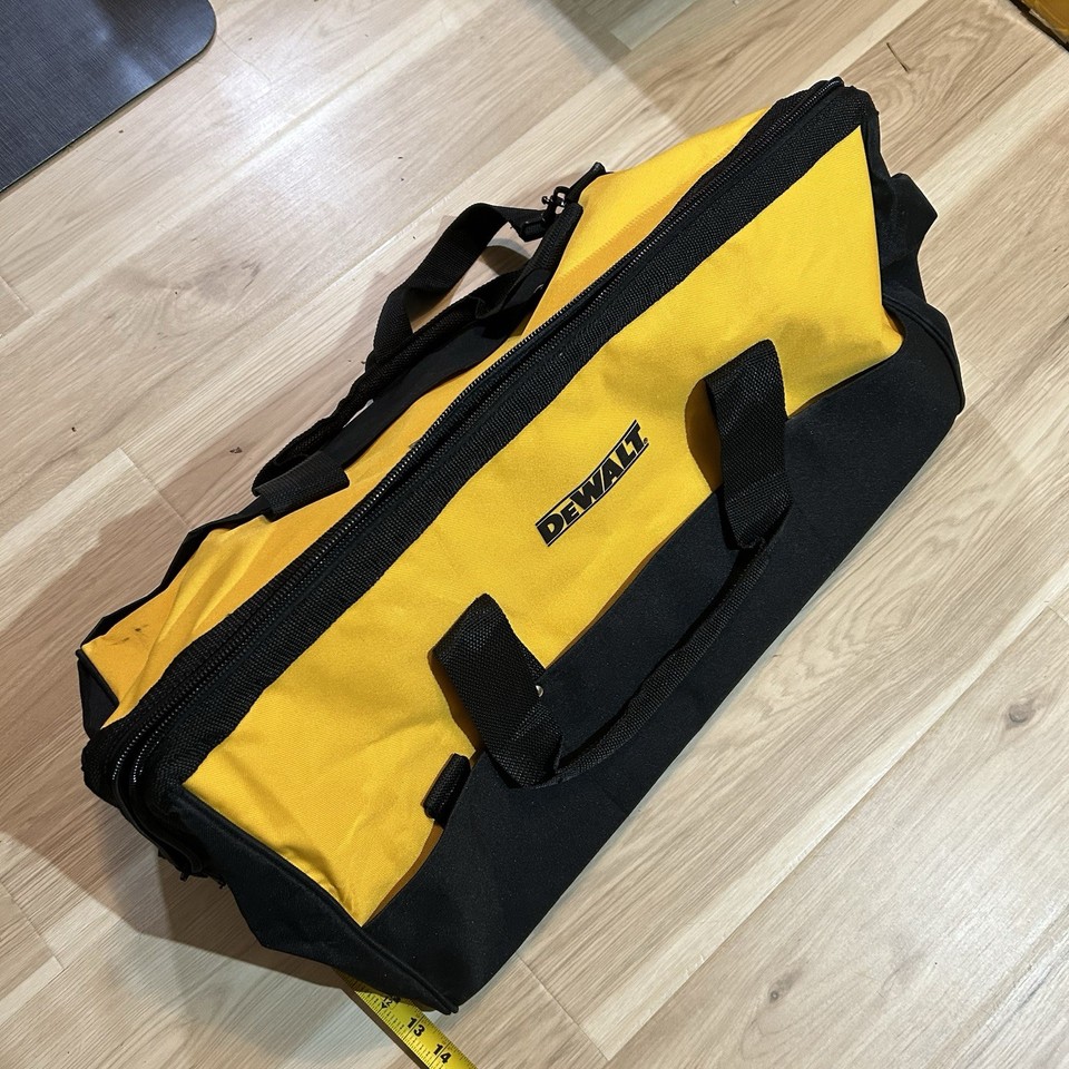 DEWALT 24" Large 11-Pocket Heavy Duty Nylon Contractor Tool Bag 659584 ...
