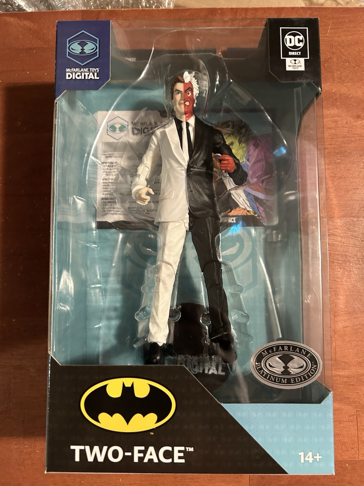 DC Direct Multiverse Two-Face McFarlane Platinum Edition 7” Chase ...