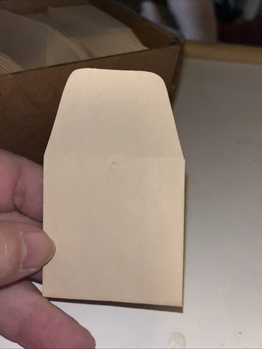 2x2 Paper Coin Envelopes Safe Storage Kraft Paper Bulk Box Of 500 Acid ...