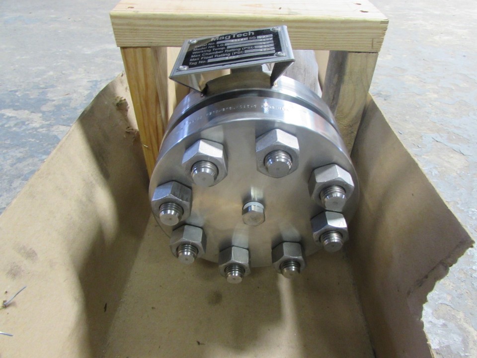 MAGTECH LIQUID LEVEL GAUGE MODEL LTM-100 / LG6 B 1500#-1.000-520-807-24 ...