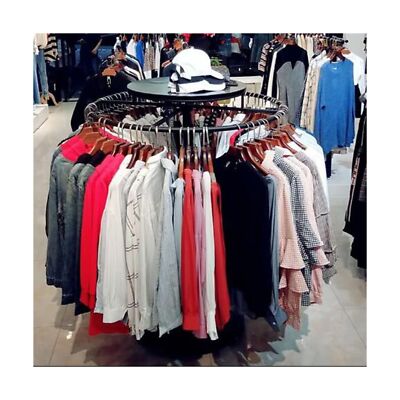 Round Clothing Rack Retail Spiral Dress Rack Retail Store Suppliesshoe ...