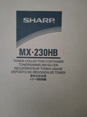 original Sharp Waste Box Récupérateur Toner MX-230HB MX2310 2314 2614 ...