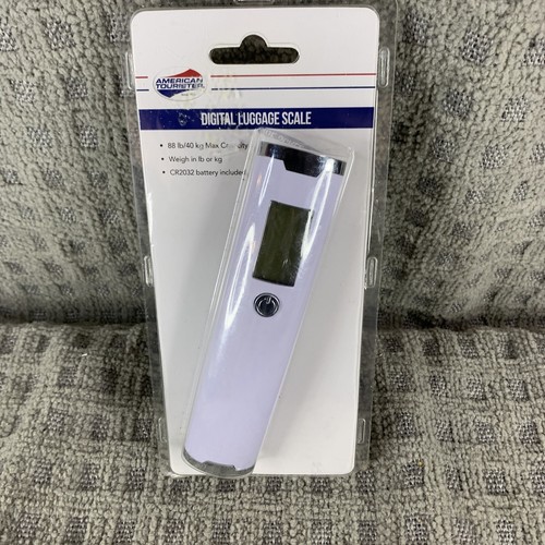 American Tourister Digital Luggage Scale 88lbs Max Compacity Battery ...
