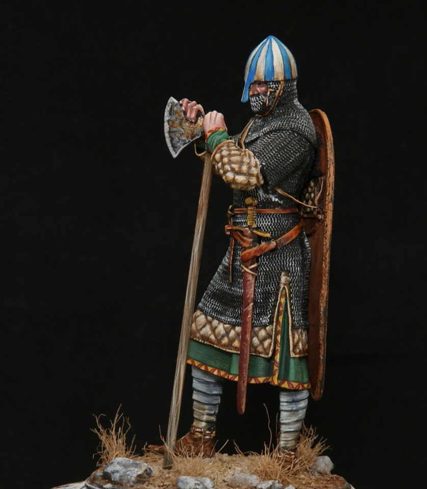 Norman knight, 11th century 75mm Painted Miniature Toy Soldier | Art | eBay