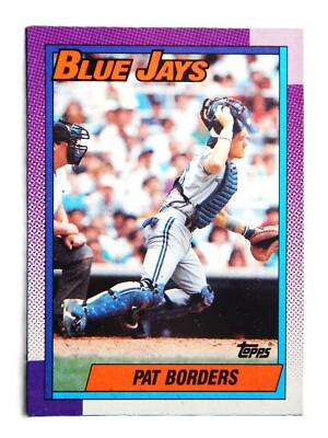 Pat Borders #191 Topps 1990 Baseball Card (Toronto Blue Jays) | eBay