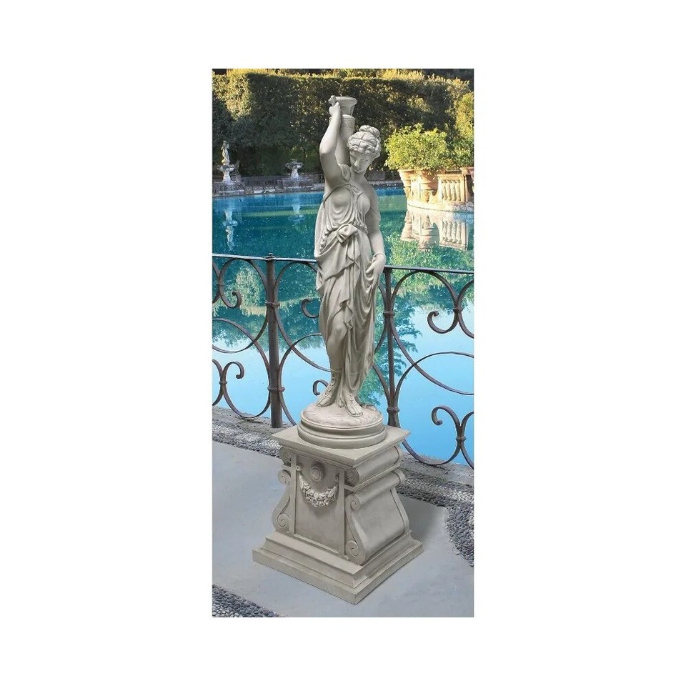The Divine Water Goddess Statue Garden Decor Resin Sculpture Figurine ...