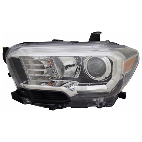 LEFT HEADLIGHT FITS TOYOTA TACOMA TRD SPORT EXTENDED 3.5L 2018 NUMBER ...