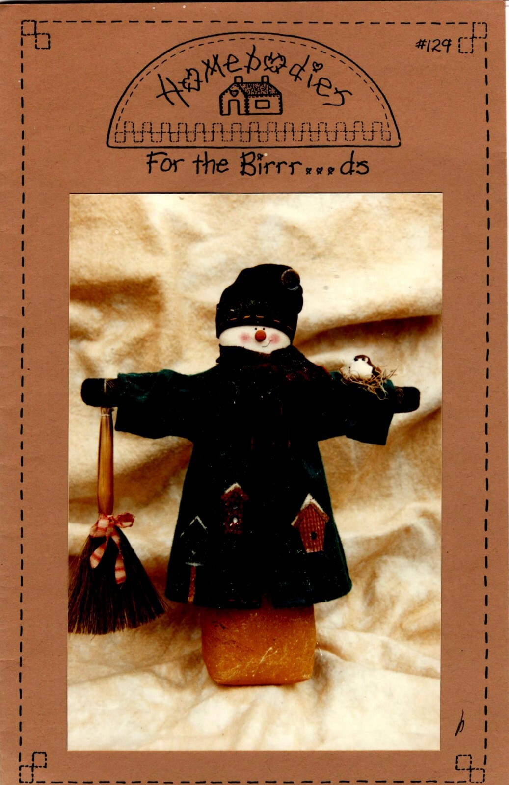 For the Birrr...ds Snowman Christmas Craft Pattern by Homebodies 129 | eBay