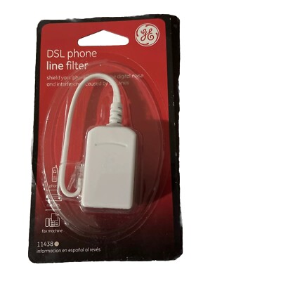 Brand new DSL Phone Line Filter (name brand- General Electric) | eBay