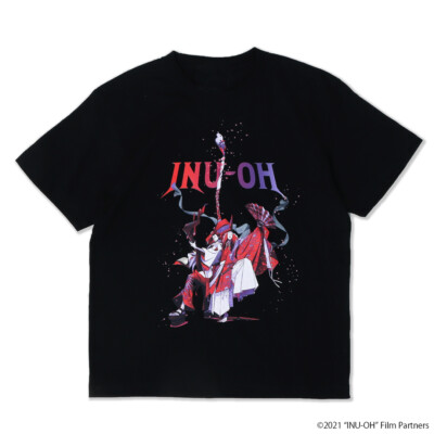 INU-OH T-shirt Masaaki Yuasa Science Saru Black Cotton Japan Limited ...
