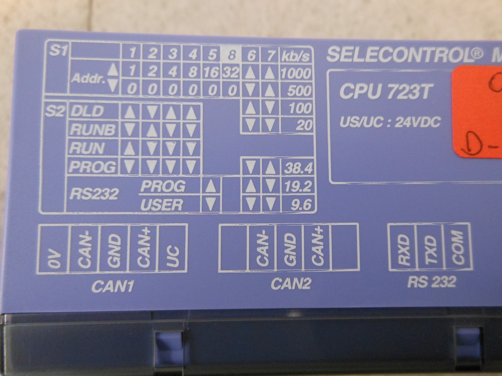 Selectron Zentralbaugr. 412.0223 CPU 723-t (us) for sale online | eBay