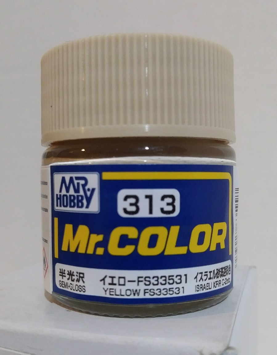 Gunze Sangyo Mr. Color acrylic paint C-313, Yellow (FS33531) 10ml. | eBay