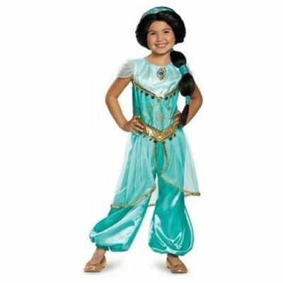 NEW Girls Size X-Small ( 3T - 4T ) * DISNEY PRINCESS JASMINE * Sequin ...