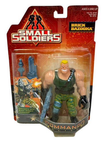 Small Soldiers Commando Elite Brick Bazooka Action Figure 1998 Hasbro ...