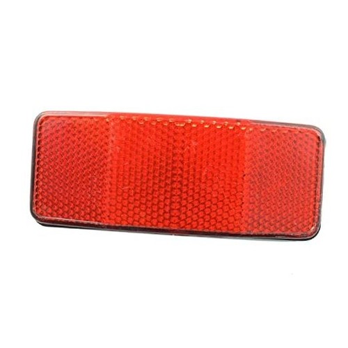 1PCS Bicycle Mountain Bike Rear Rack Reflector Accessories Red 98x39mm ...