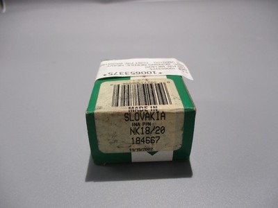 NEW INA NK18/20 NEEDLE ROLLER BEARING | eBay