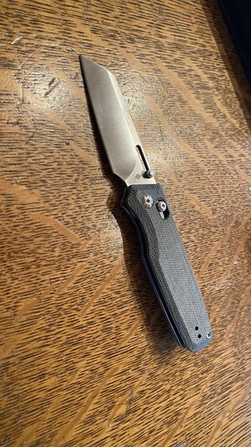 Kizer Task Micarta 154cm Clutch Lock | eBay