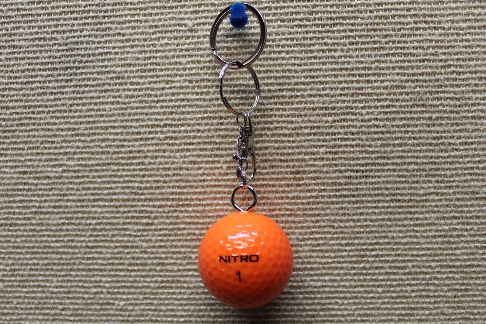 *Real Golf Ball Key Chain Custom Made NITRO #1 #B1 | eBay
