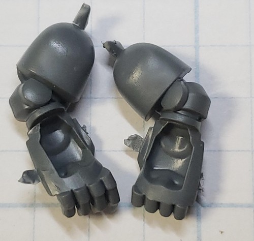 Warhammer 40k Space Marine Bits Aggressor Gravis Armor Arms Set #0809 ...
