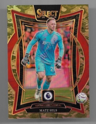 2024-25 Panini Select Premier League Terrace Camo Prizm Card : Matz ...