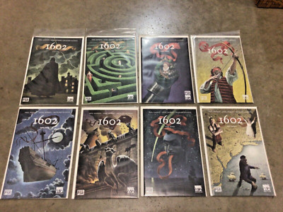 Marvel PSR 1602 comic lot 1-8 Neil Gaiman Andy Kubert Richard Isanove ...