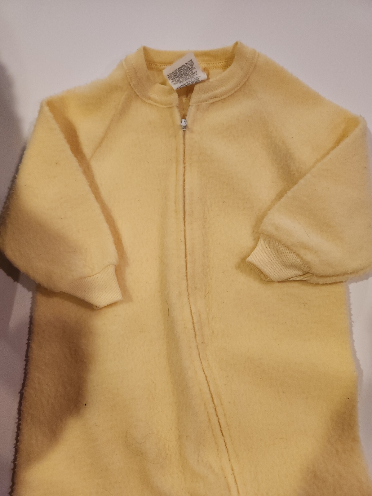 Vintage Dr Denton Baby Boys Girls Infant Yellow Footie Pajamas Sz 18mo ...