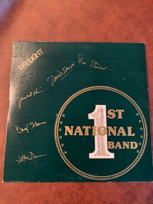 First National Band- Daylight SIGNED 1978 LP-210 Vinyl 12'' Vintage | eBay