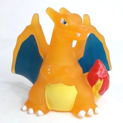 B 13 Pokemon 2" Clear Charizard Finger Puppet Figure Nintendo Bandai | eBay