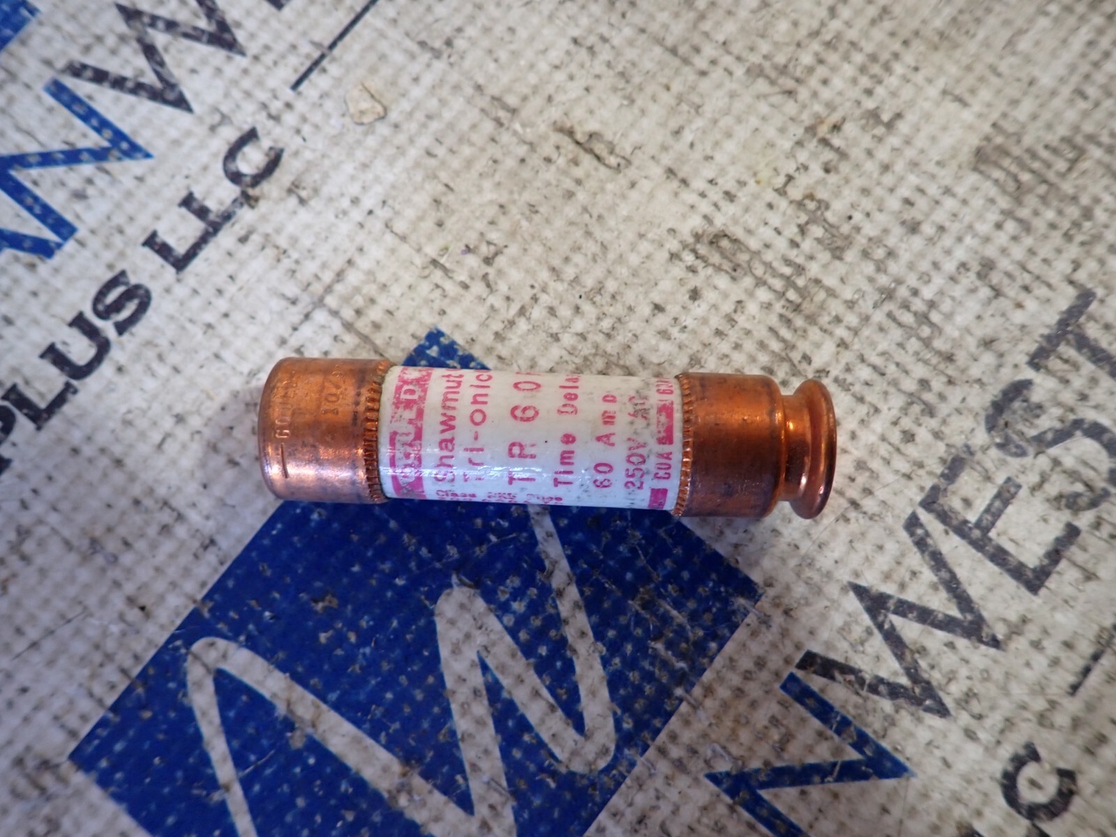 Ferraz Shawmut TR60R 60 Amp 250 Volt Dual Element Time Delay RK5 Fuse ...