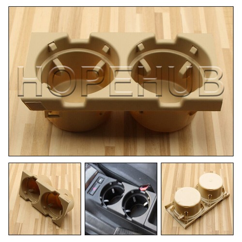 HQ FRONT CENTER CONSOLE CUP HOLDER BEIGE FOR BMW 3 SERIES E46 ...