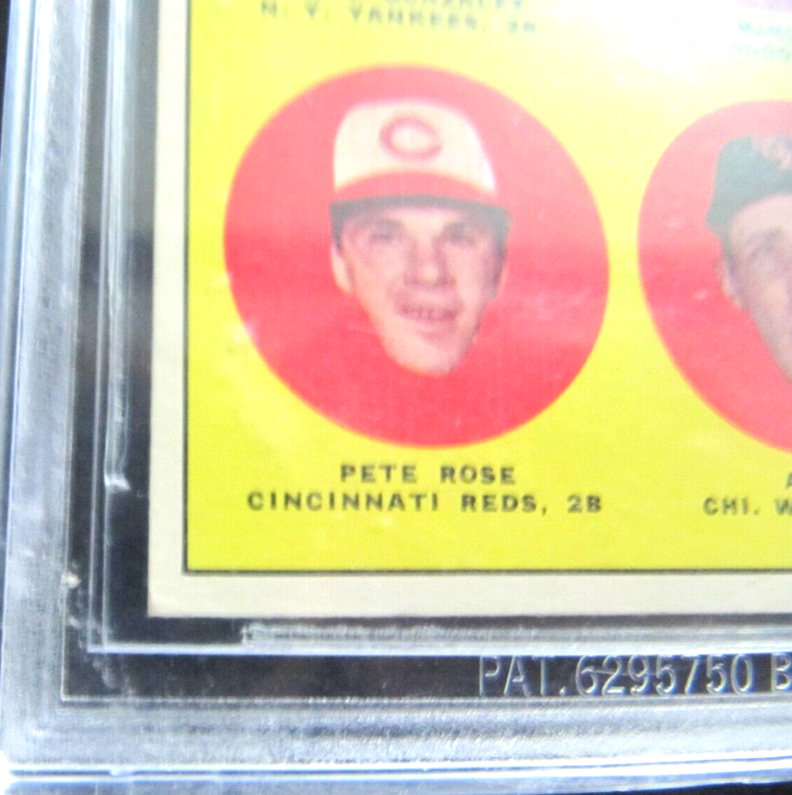 1963 TOPPS PETE ROSE ROOKIE #537 BVG 7 NEAR MINT PSA 7 VERY CRISP MEGA ...