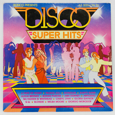 RONCO PRESENTS DISCO SUPER HITS (LP - 1979) | eBay