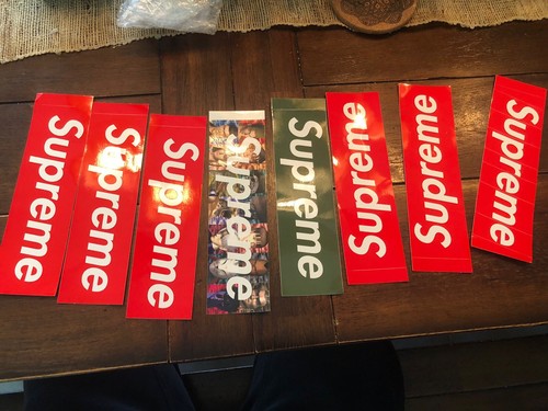 Pack Of 8 Supreme Stickers | eBay