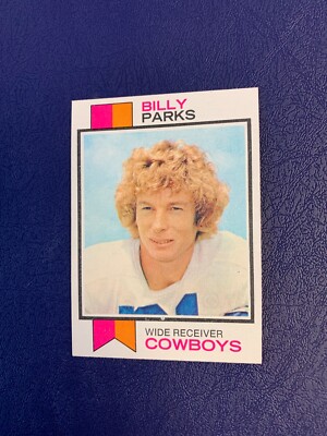 1973 Topps Football #131 Billy Parks RC - Dallas Cowboys Rookie - Sharp! | eBay